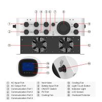 China 3KW 5KW 3.5KW 5.5KW 48 Volt Solar Inverter MPPT Hybrid Inverter for sale
