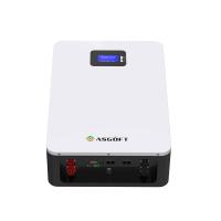 China 48v 51V Lifepo4 Battery Lithium 100Ah 5.12kwh 10kw Built-In BMS Powerwall With Lcd Display for sale