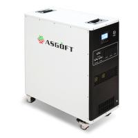 China All in one Portable Battery Storage With 220Ah Capacity 25.6V Voltage MPPT Battery With Lockable Wheels and Handle for sale
