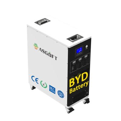 China 6Kwh lifepo4 Battery&3KW Inverter Outdoor Charging Portable Power Bank for sale
