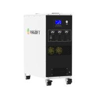 China Smart Charging 6Kwh lifepo4 Battery with 3000W Inverter Portable Mobile Power for sale