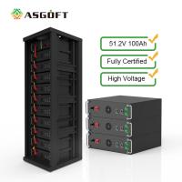 China High Voltage 15kwh-750kwh Lithium Iron Battery Pack Lifepo4 51.2v 100Ah Rack Mounted Battery Lithium Ion Battery for sale