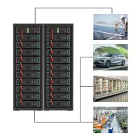 China High Voltage 15kwh-750kwh Lithium Iron Battery Pack Lifepo4 51.2v 100Ah Rack Mounted Battery Lithium Ion Battery for sale