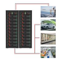 China High Voltage 15kwh-750kwh Lithium Iron Battery Pack Lifepo4 51.2v 100Ah Rack Mounted Battery Lithium Ion Battery for sale