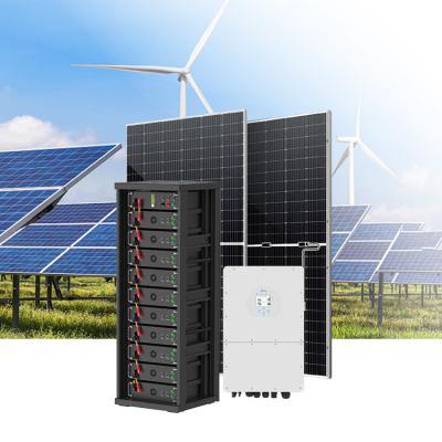 China High Voltage 15kwh-750kwh Lithium Iron Battery Pack Lifepo4 51.2v 100Ah Rack Mounted Battery Lithium Ion Battery for sale