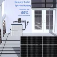 China Balcony Power Station 800W Micro Inverter Balcony Solar System Battery 1000W for sale