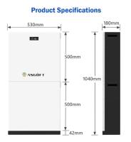China Assembled Easily Solar Energy Pack DIY BMS 51.2V 280Ah 15Kwh Stackable Battery for sale