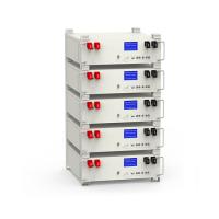 China 51.2V 100Ah DC Energy Storage System Home Stacked Rack Mounted LiFePO4 Battery for sale