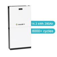 China 10 Years Warranty 8000+ Cycles 48V 15kWh Pack Energy Storage System Battery for sale