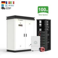 China Microgrid 50kWh 100kWh Off Grid Solar Generation Energy Storage System Battery for sale