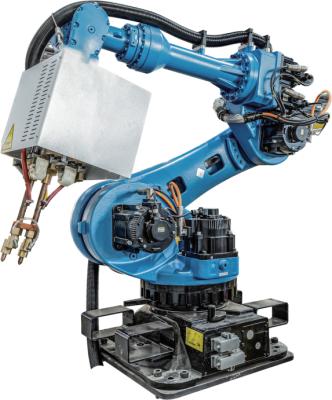 China High Welding Efficiency Single-Sided Twin-Spot Welding Robot For Lap Joint Spot Welding Of Sheet Metal Enclosures And Cabinets for sale