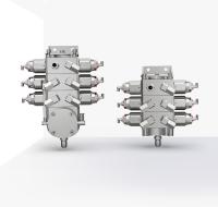 China CV 300 Stainless Steel Low-Pressure Color Change Valve for Robotic Painting  System for sale