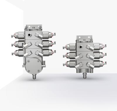 China CV 300 Stainless Steel Low-Pressure Color Change Valve for Robotic Painting  System for sale