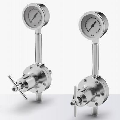 China Stainless Steel Fluid Pressure Regulator with Back Pressure Function for Air Spray Systems Equipment for sale