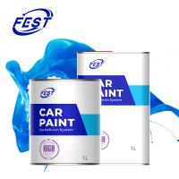China Customized Electroplated Flash Blue High Brightness Car Paint for sale