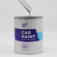 China 1K Basecoat Silver Automotive Paint High Gloss Finish Fast Drying 1L for sale