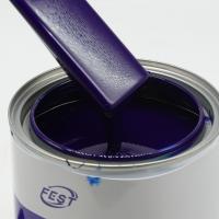 China 1K Solid Colors Basecoat Eco-Friendly Low VOC Automotive Paint 1L for sale