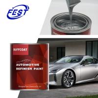 China 1K Silver White Automotive Refinish Paint - 15-25μm Coating Thickness with 1:0.6-0.8 Mix Ratio for Professional Car Restoration for sale