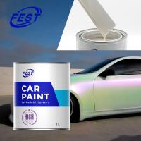 China 1K Pearl Automotive Paint White - 15-25μm Coating Thickness with 6-8 Inch Spray Distance for Professional Finish for sale
