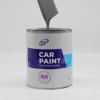 China 1K Silver Automotive Base Coat Paint for Auto Body Refinishing - 15-25μm Coating Thickness, 6-8 Inch Spray Distance for sale