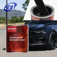 China 40-60μm 2K Black Automotive Refinish Coating with 2:1 Mix Ratio and 4 Hour Pot Life for sale