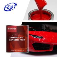 China Wholesale 1K Solid Colors Paint Red Car Paint Metallic Paint for Car for sale