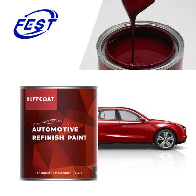 China Wholesale 1K Solid Colors Car Touch Up Paint Repair Paint 1L Fast Drying High Gloss for sale