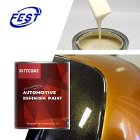 China Wholesale 1K Pearl Car Paint Golden Yellow Pearl Paint for Auto Refinish 1L for sale