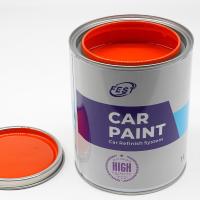 China 1K Solid Light Red Metallic Car Paint for Auto Body Repair and Refinishing 1L for sale