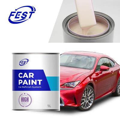 China High Quality 1K Solid Automotive Paint for Car Refinish Fast Drying 1.2mm Spray Gun for sale