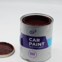 China High Quality 1K Solid Basecoat Paint Brown Car Paint for Automotive Refinish 1L for sale
