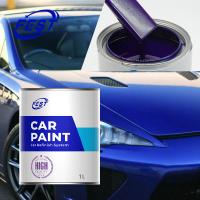 China 1k Base Coat Blue Auto Paint Refinishing Supplies for sale