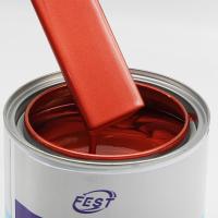 China 1K Solid Automotive Refinish Paint 25um High Gloss Fast Drying Car Coating for sale