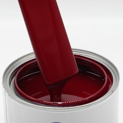 China 2K Metallic Car Paint Acrylic Resin PU Automotive Refinish Coating 2 to 1 Mix Ratio for sale