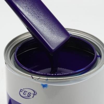 China ISO QMS 1K Solid Color Automotive Metal Spray Paint for Car Refinish 1L for sale