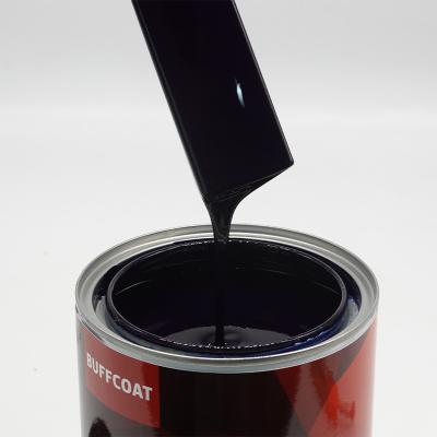 China 2K Automotive Refinish Paint Black Acrylic Polyurethane Coating 40-60μm Thickness for Professional Car Spraying for sale