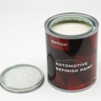 China 1K Solid Color Car Paint for Auto Body Repair High Gloss Fast Drying 15-25um Coating for sale