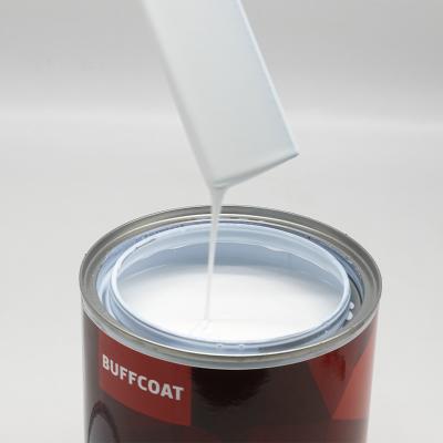 China Glossy 1K Solid Car Paint Frozen White for Auto Body Scratch Repair 400ml for sale