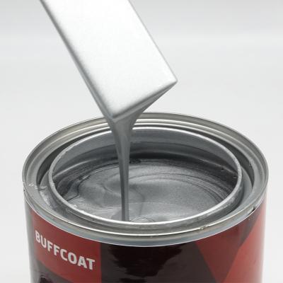 China 1K Silver Automotive Paint - 15-25μm Coating Thickness with Fast Drying Formula for Car Refinishing for sale