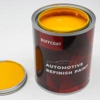 China 1K Solid Color Car Refinish Spray Paint 1.2-1.4mm Nozzle Fast Drying Automotive Base Coat for sale