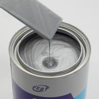 China 1K Silver Car Paint Polyurethane Base Coat - 10 Minute Drying Time, 15-25μm Coating Thickness for Automotive Refinishing for sale