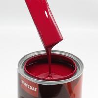 China 1K Solid Colors Automotive Paint with 15-25μm Coating Thickness and 1:0.6-0.8 Mixing Ratio for Car Touch-Up for sale