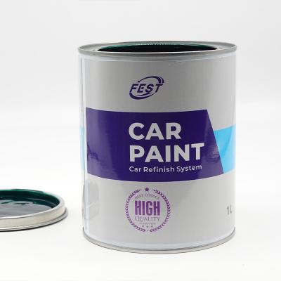 China 1K Basecoat Automotive Paint - 15-25μm Coating Thickness with 1:0.6-0.8 Mixing Ratio for Car Refinishing for sale