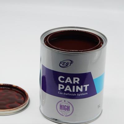 China 1K Basecoat Automotive Paint - 15-25μm Coating Thickness with 6-8 Inch Spray Distance for Professional Car Refinishing for sale