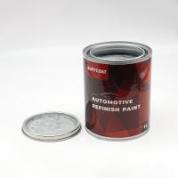 China 1K Silver Car Body Paint 25um Thickness High Gloss Automotive Refinish Coating for sale