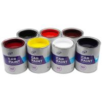 China 1K Solid Colors Automotive Refinish Paint Green Car Paint Fast Drying 1L for sale