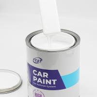 China Wholesale 1K Basecoat White Car Repair Paint 1L High Performance Fast Drying for sale