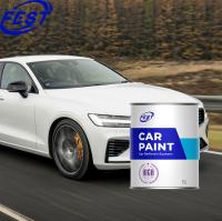 China 1K White Spray Paint for Car Auto Body Repair Paint 1L Fast Drying High Gloss for sale
