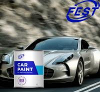 China 1K Silver Automotive Base Coat Paint for Auto Body Refinishing - 15-25μm Coating Thickness, 6-8 Inch Spray Distance for sale