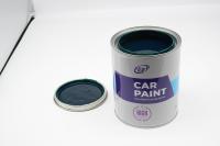 China 1K Blue Automotive Paint Low VOC Content Fast Drying Car Repair Coating 1.2-1.4mm Spray Gun for sale